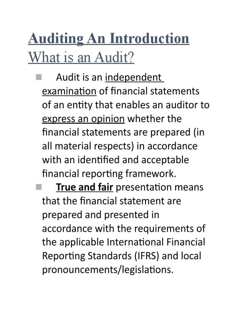 ACC301 Auditing Notes | PDF | Audit | Financial Audit