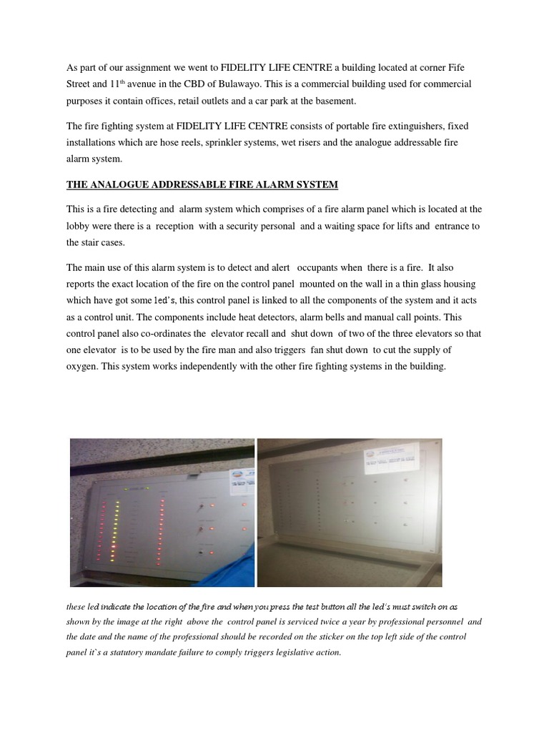 Fire Fighting Systems | PDF | Fire Sprinkler System | Fires