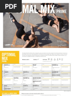 Corrected 1 Month MadFit Workout Plan | PDF