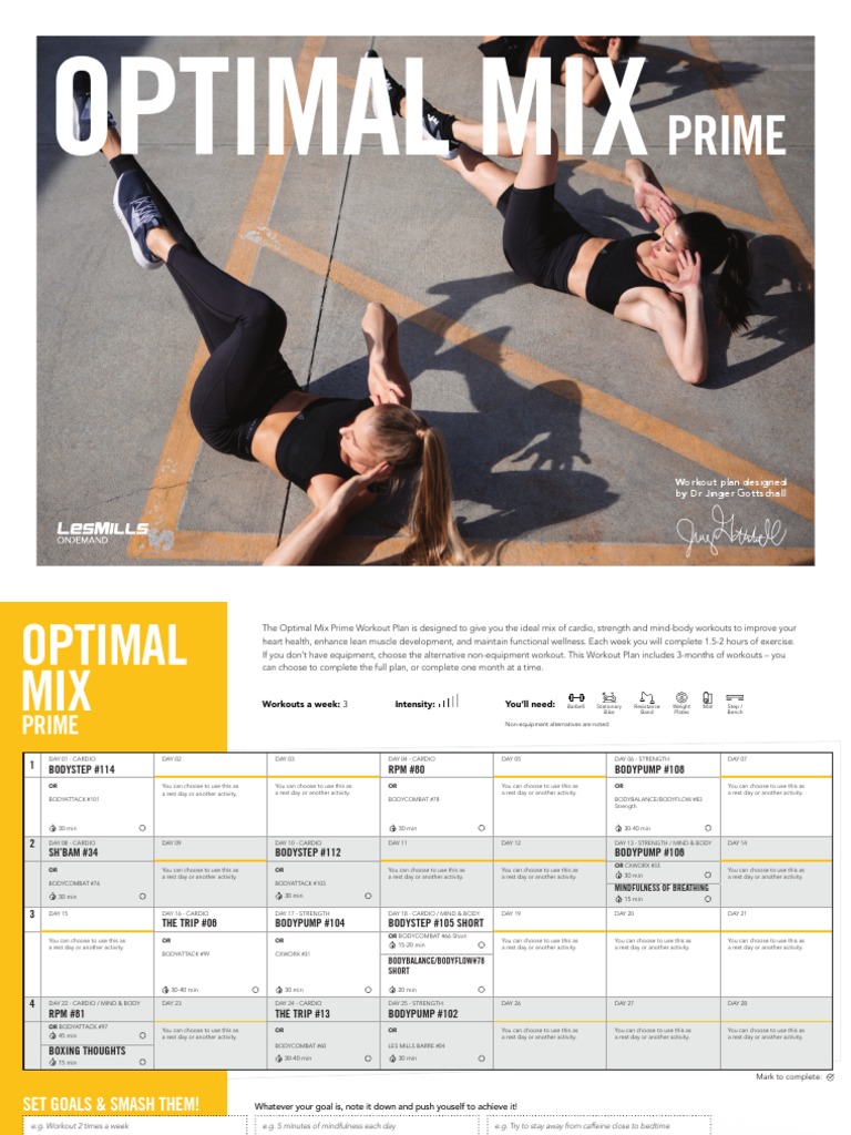 Downloadable Workout Plan | PDF | Aerobic Exercise | Hobbies