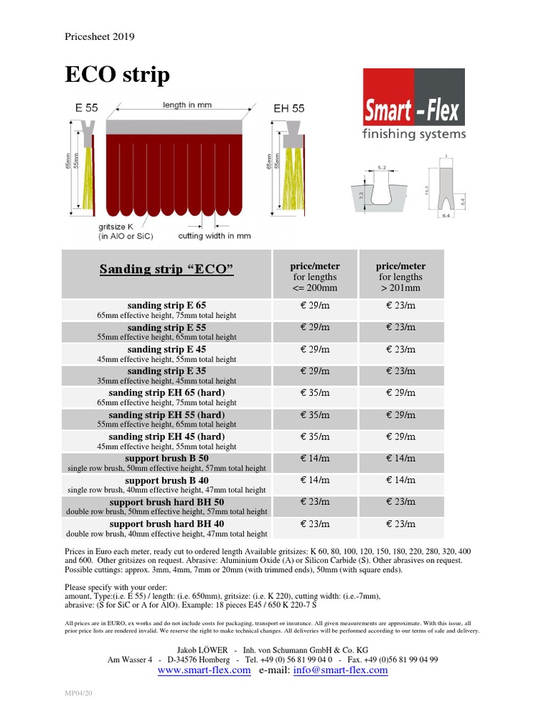 SmartFlex ECO Strip 2019 Eng | PDF | Building Materials | Atoms