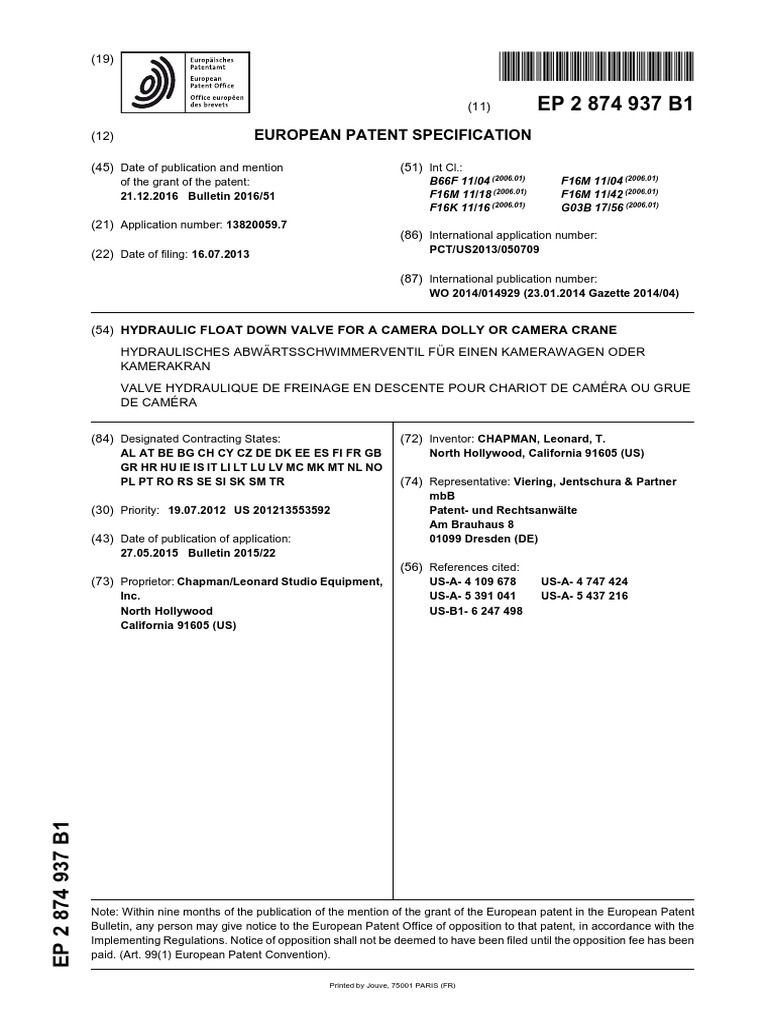 Dolly Invention Field | PDF | Valve | Piston