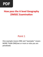 ZIMSEC Geography Notes Form 2 | PDF | Volcano | Lava