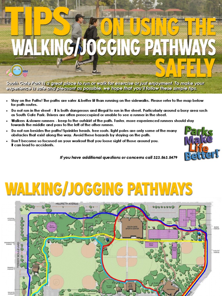 South Gate Park Is A Great Place To Run or Walk For Exercise or Just ...