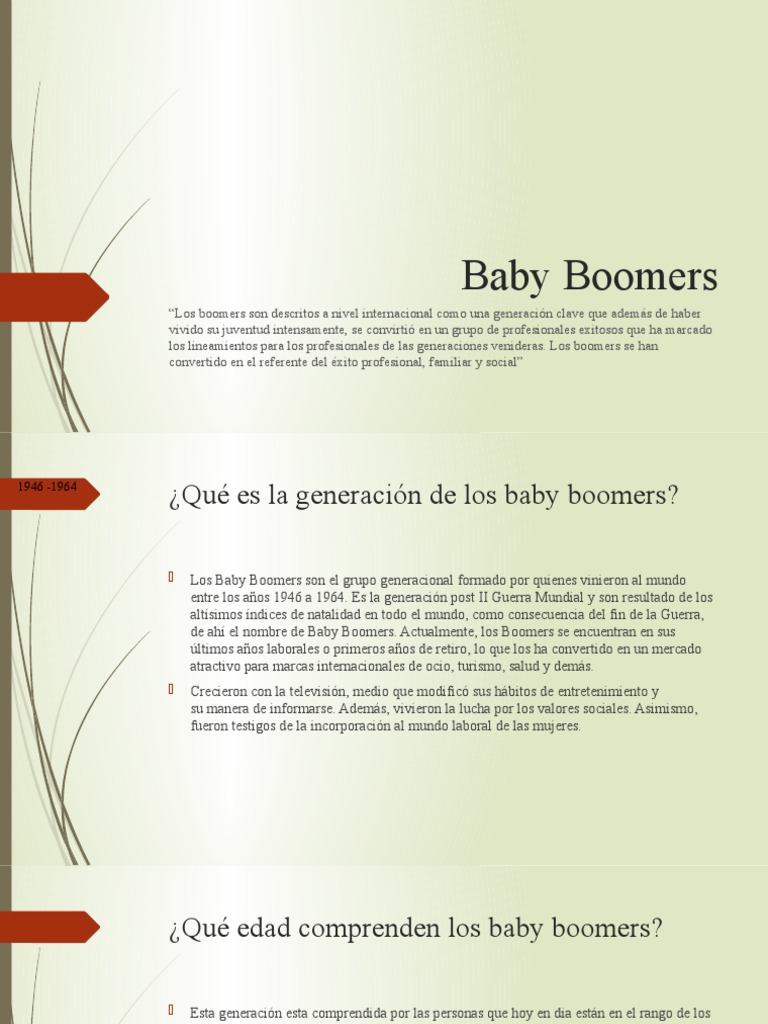 Baby Boomers | PDF | Baby Boomers