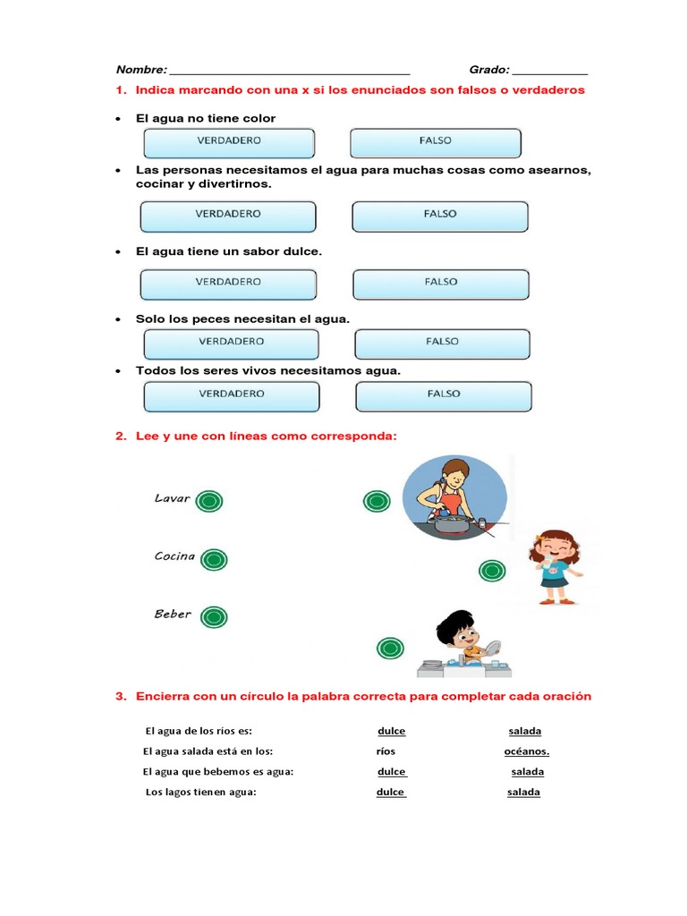 Agua Dulce y Salada | PDF