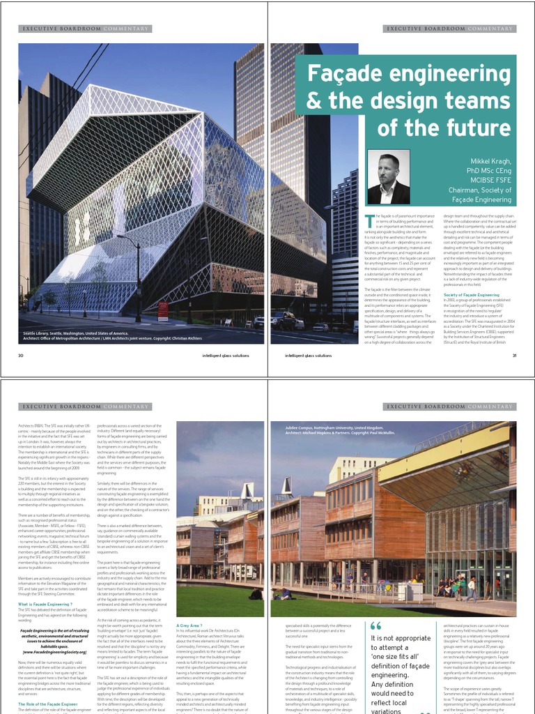 Introduction to Facade Engineering | Design | Architect