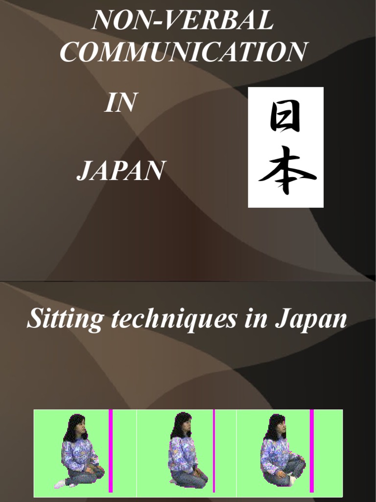 Non-Verbal Communication in Japan | PDF | Self-Improvement | Lifestyle