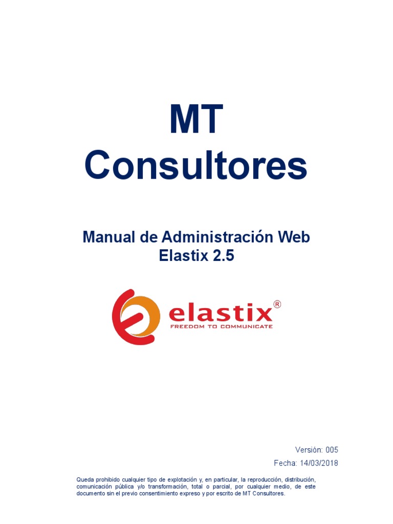 Elastix - Manual Del Usuario | PDF | Dirección IP | Spamming