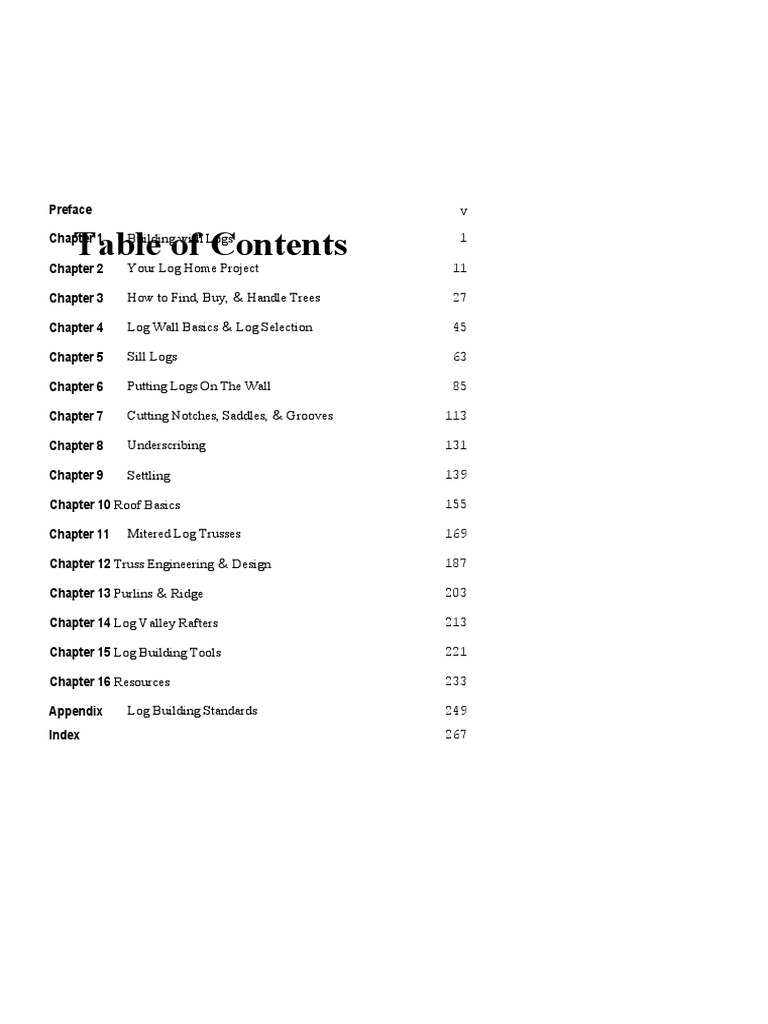 Log Construction Manual Inglese | PDF