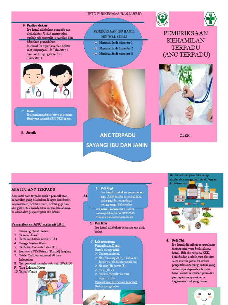 Leaflet ANC Terpadu | PDF