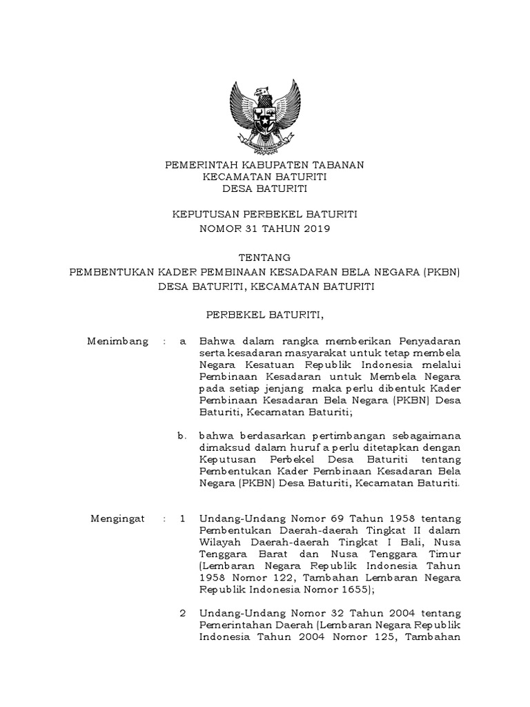 SK Kader PKBN 2019 | PDF