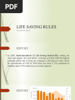 10 Life Saving Rules | PDF | Occupational Safety And Health | Driving