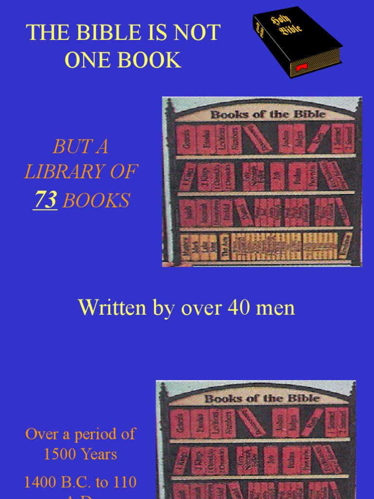 The Bible: A 73-Book Library Overview | PDF | Jesus | Gospel Of Mark
