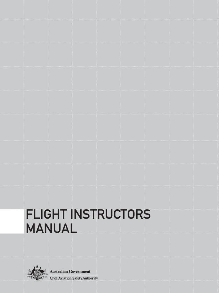 CASA Flight Instructors Manual Overview | PDF | Flight Control Surfaces ...