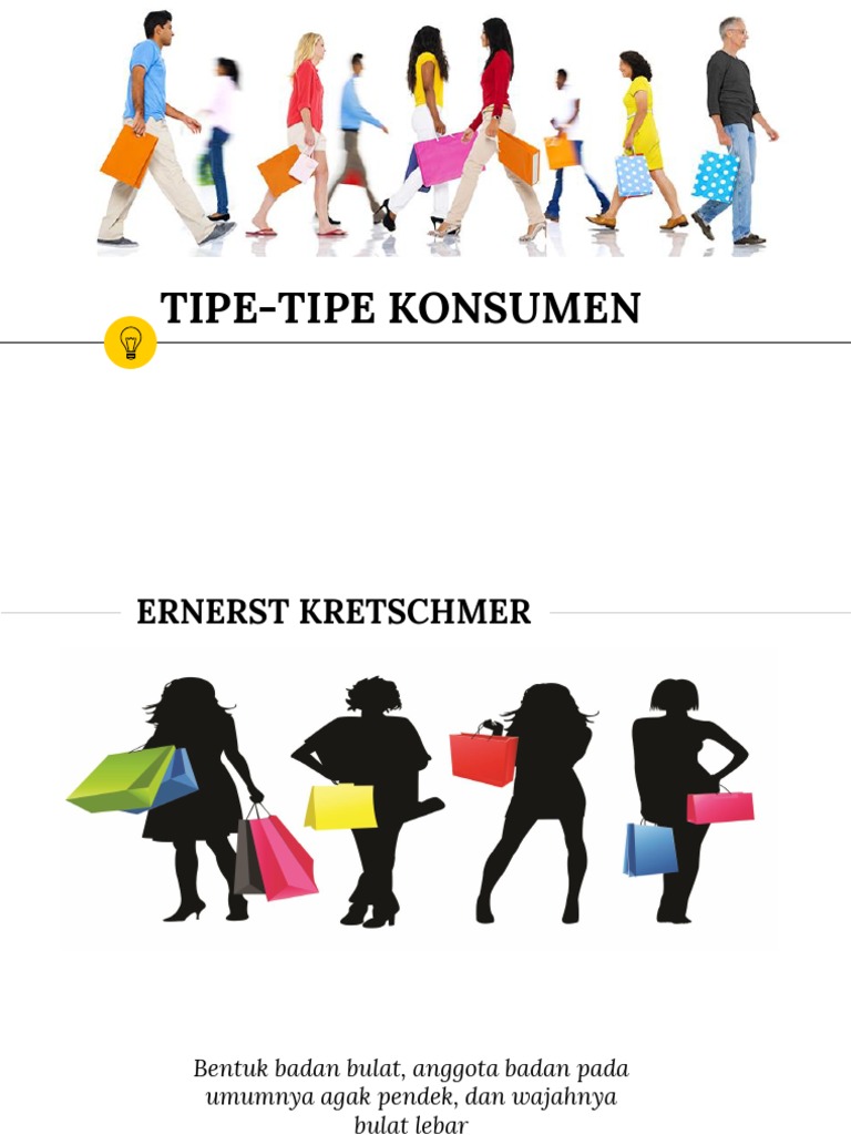 Tipe Konsumen dan Karakteristiknya | PDF