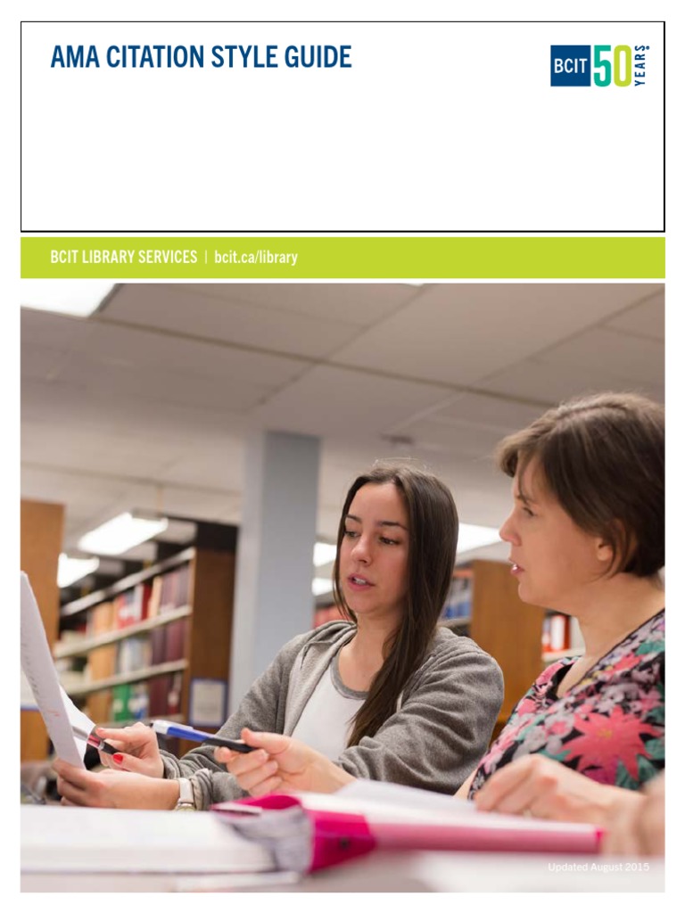 Ama Citation Style Guide | PDF | Citation | Comma