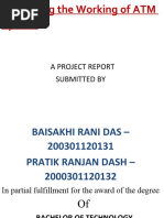 Atm I Python Mini Project | PDF | Automated Teller Machine | Personal ...