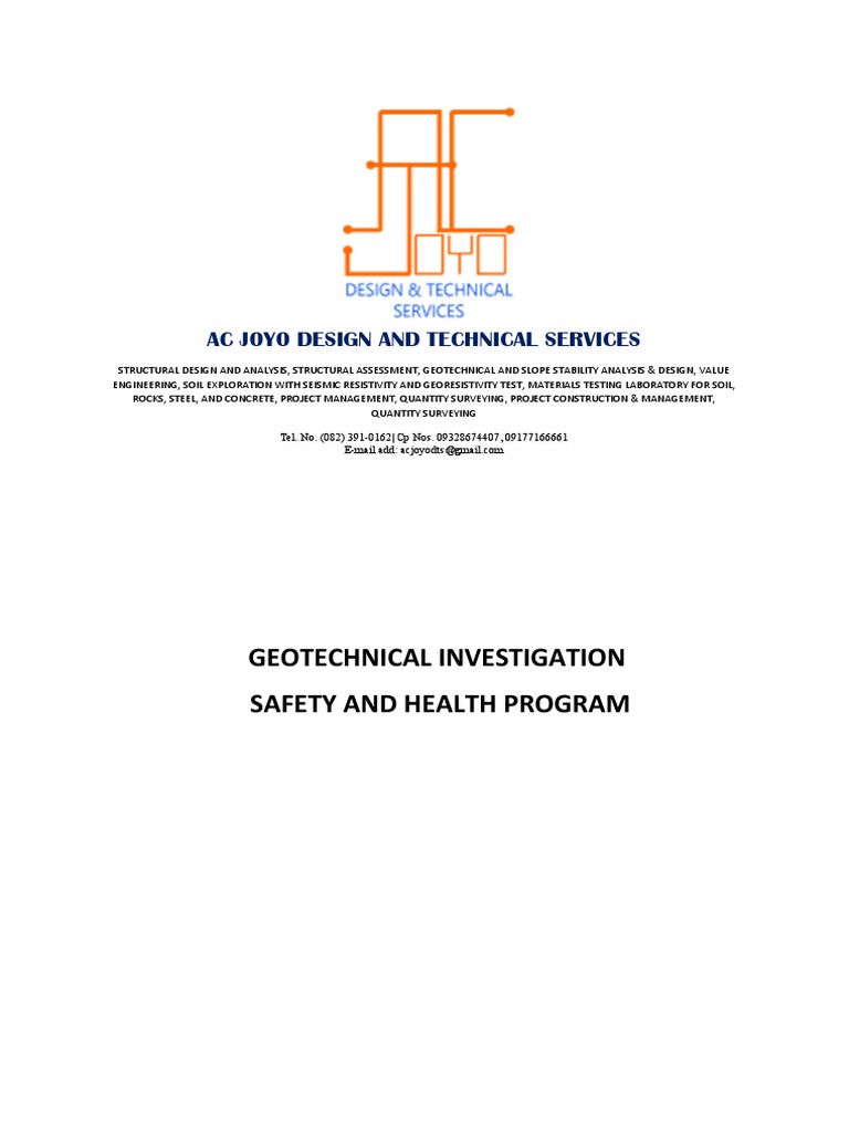 Construction Safety and Health Program | PDF | Personal Protective ...