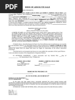 Affidavit of Adjoining Lot Owners | PDF