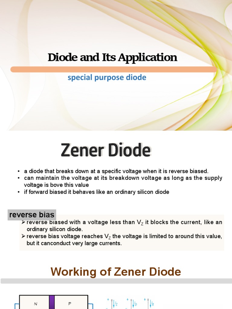 Zener Diode | PDF | P–N Junction | Diode
