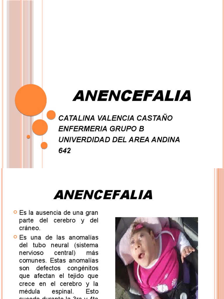 Anencefalia: Definición y Cuidados | PDF | El embarazo | Especialidades ...