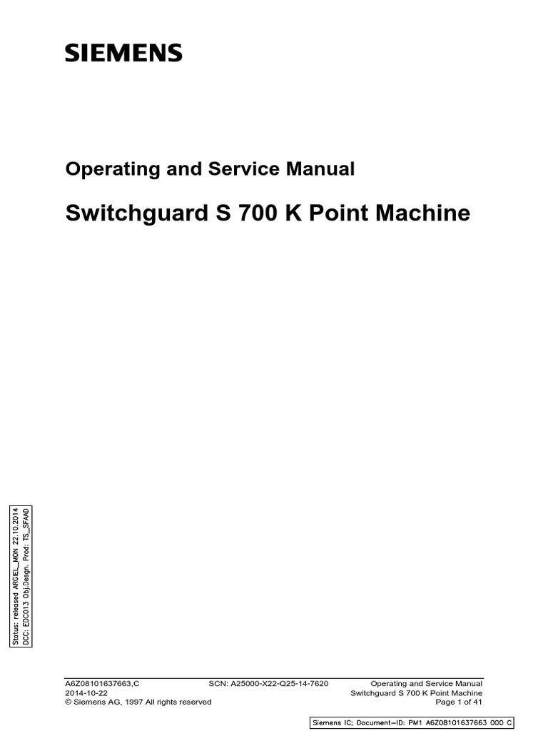 Kayttoohje Siemens s700k Web | PDF | Electric Motor | Transmission ...