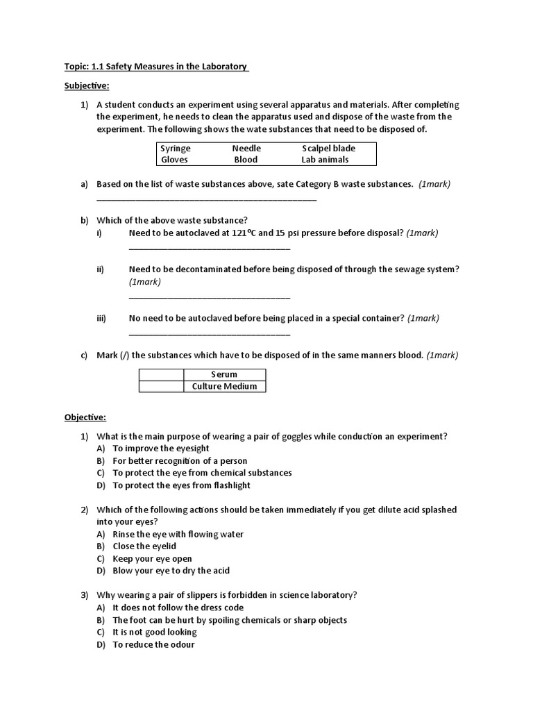 Exercise Form 4 Chapter 1.1 - 1.2 | PDF | Chemistry | Materials