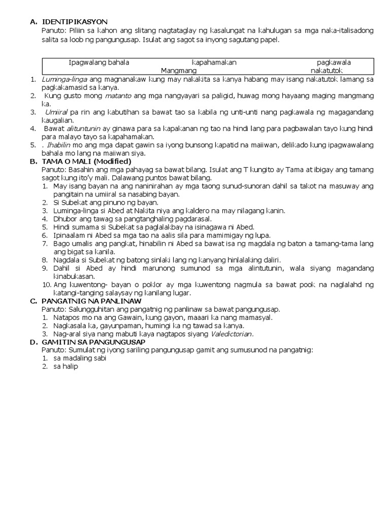 Ang Pilosopo - Summative | PDF