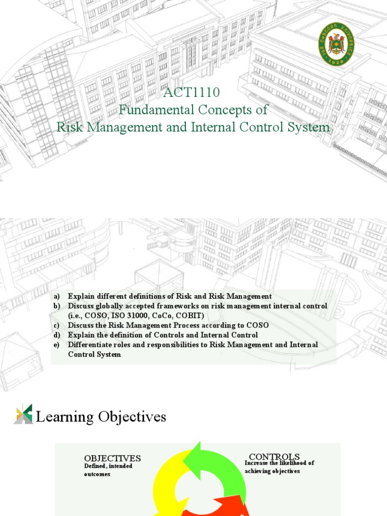 Risk Management and Internal Control System - PPT | PDF | Internal ...