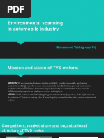 Tvs Internship Report | PDF | Marketing | Electric Vehicle