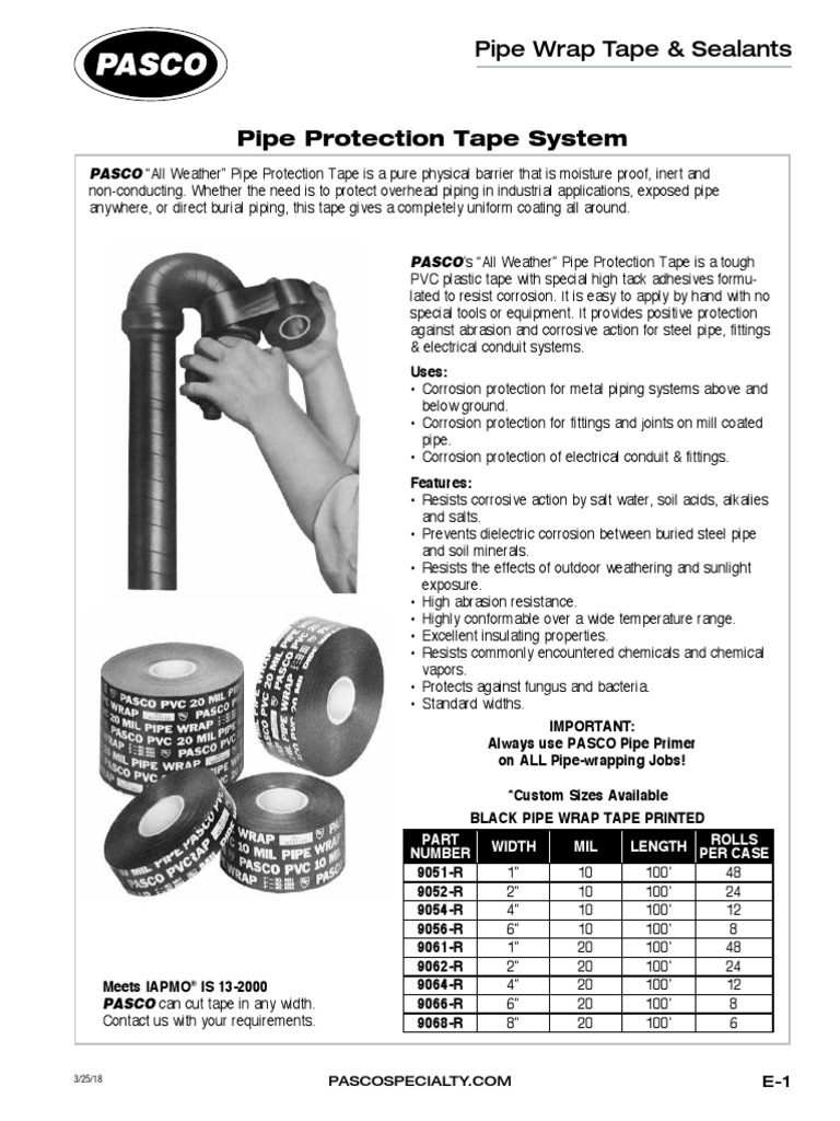 Pasco Catalog | PDF | Pipe (Fluid Conveyance) | Corrosion