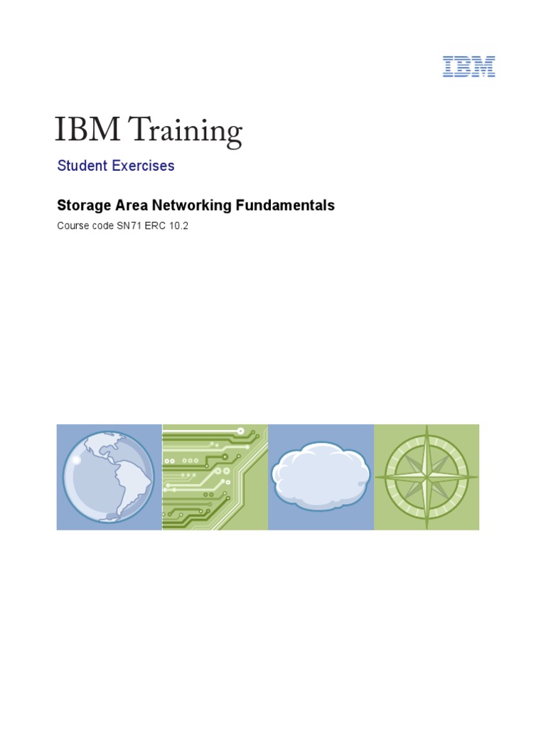 IBM SANBasics | PDF | Ip Address | Command Line Interface