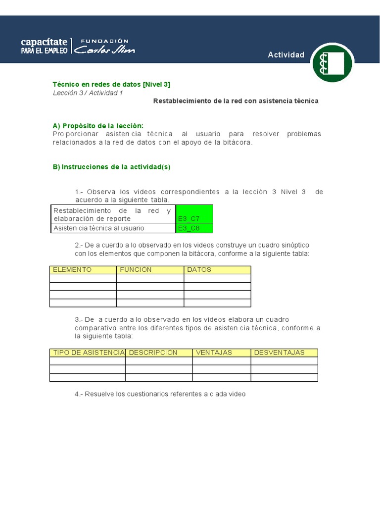 Nivel 3 Leccion 3 | PDF