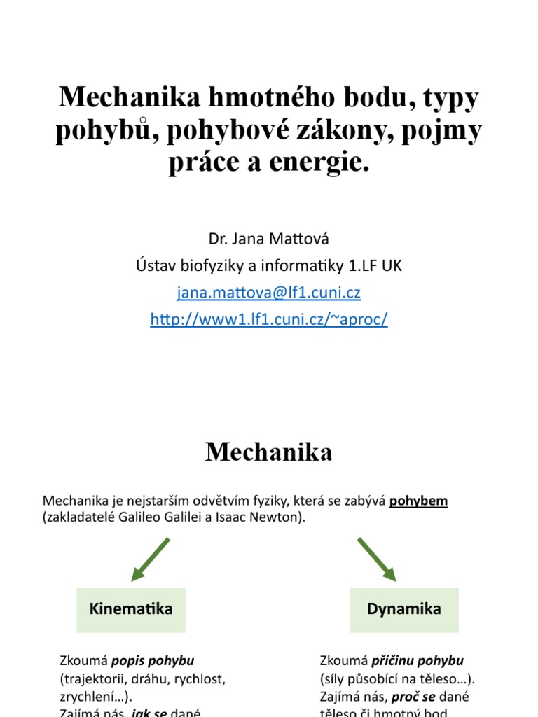 Fyzika 1 2 Kurz B | PDF