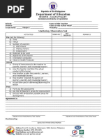 STAR_OBSERVATION_TOOL | PDF | Teachers | Learning