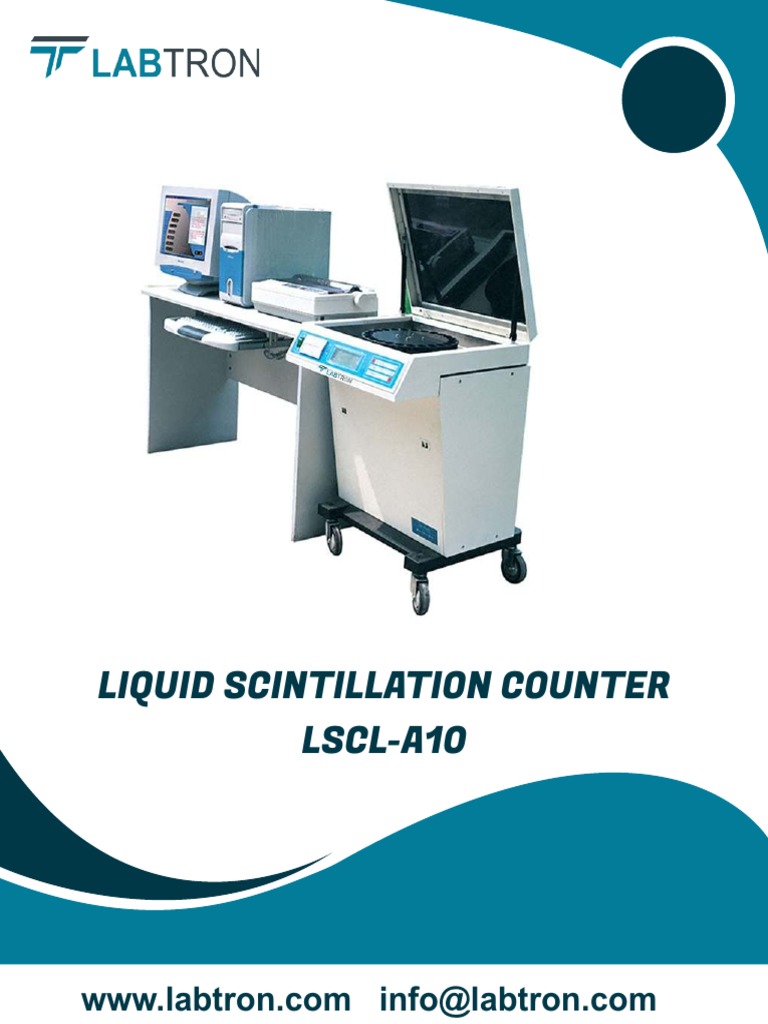 Portable Liquid Scintillation Counter LSCL-A10 | PDF | Chemistry