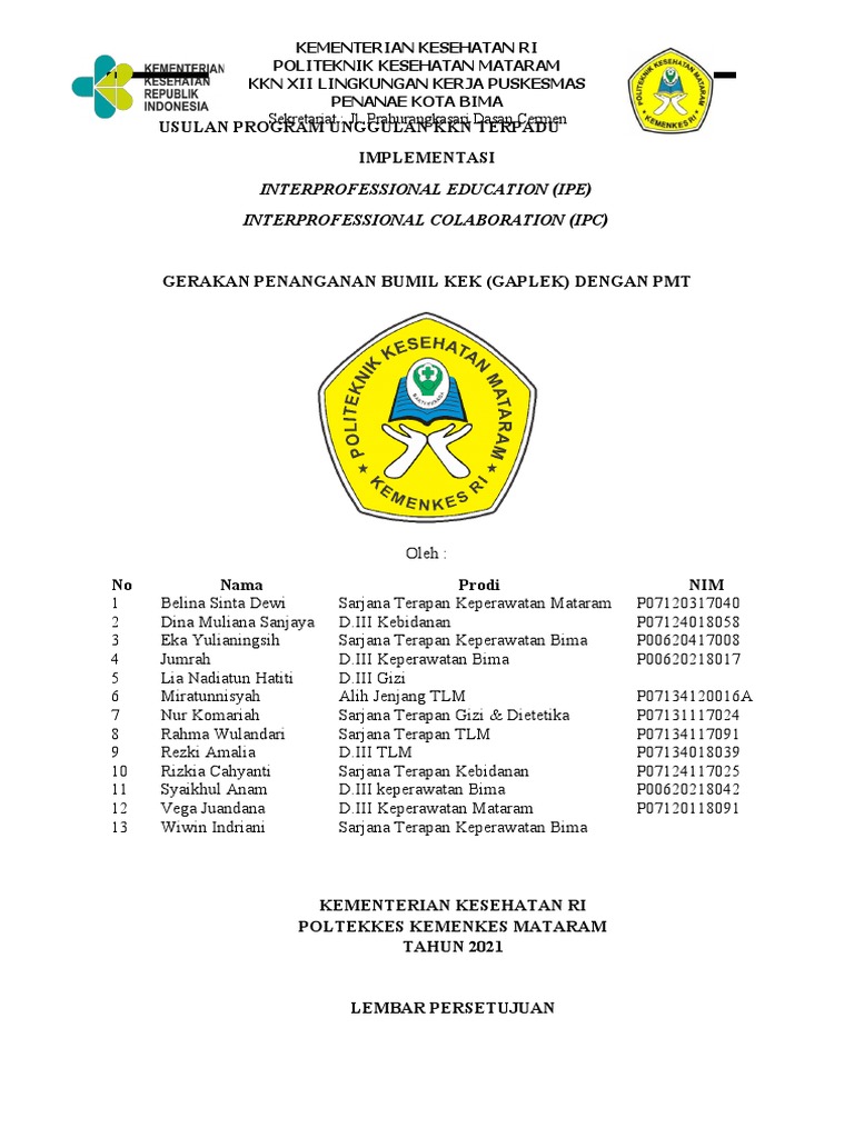 Proposal Unggulan Fix | PDF | Pengembangan Diri