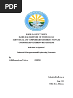 Exit Examination Model Exam For Buma 2023 Academic Year | PDF ...