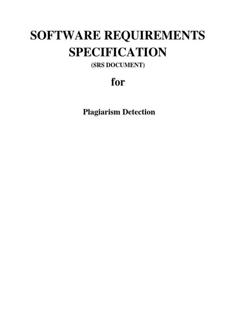 Software Requirements Specification | PDF | Use Case | Object Oriented Programming