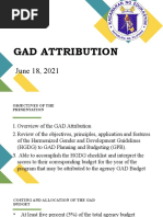 GAD Project Design Checklist | PDF | Gender | Gender Studies