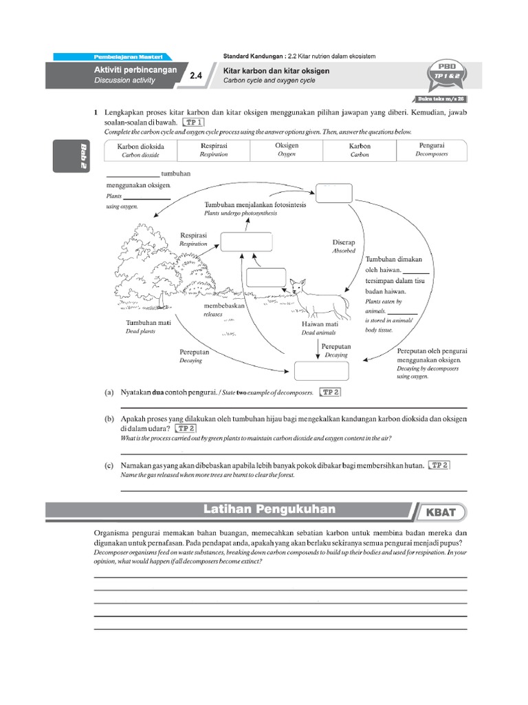 Latihan 2 2 Sains Ting 2 Pdf