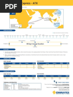 CMA CGM Weekly Vessel Schedule | PDF | Shipping | Merchant Navy