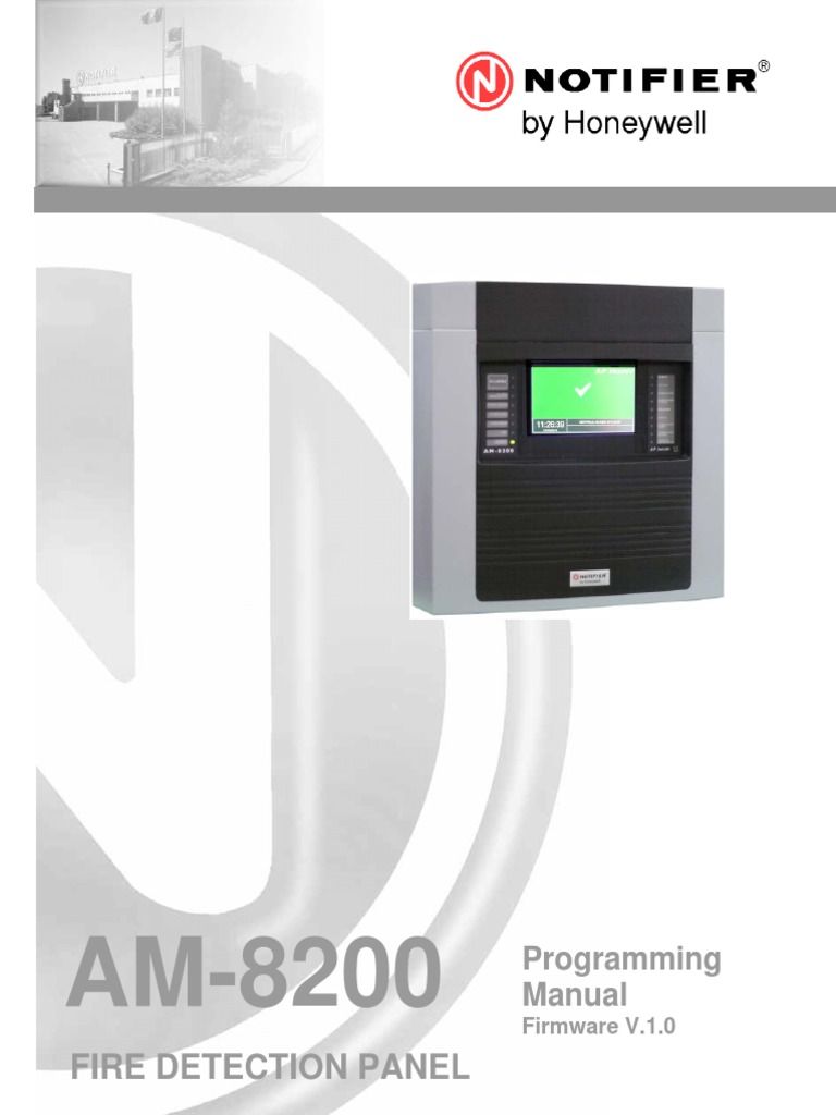 Fire Detection Panel: Programming Manual | PDF | Menu (Computing ...
