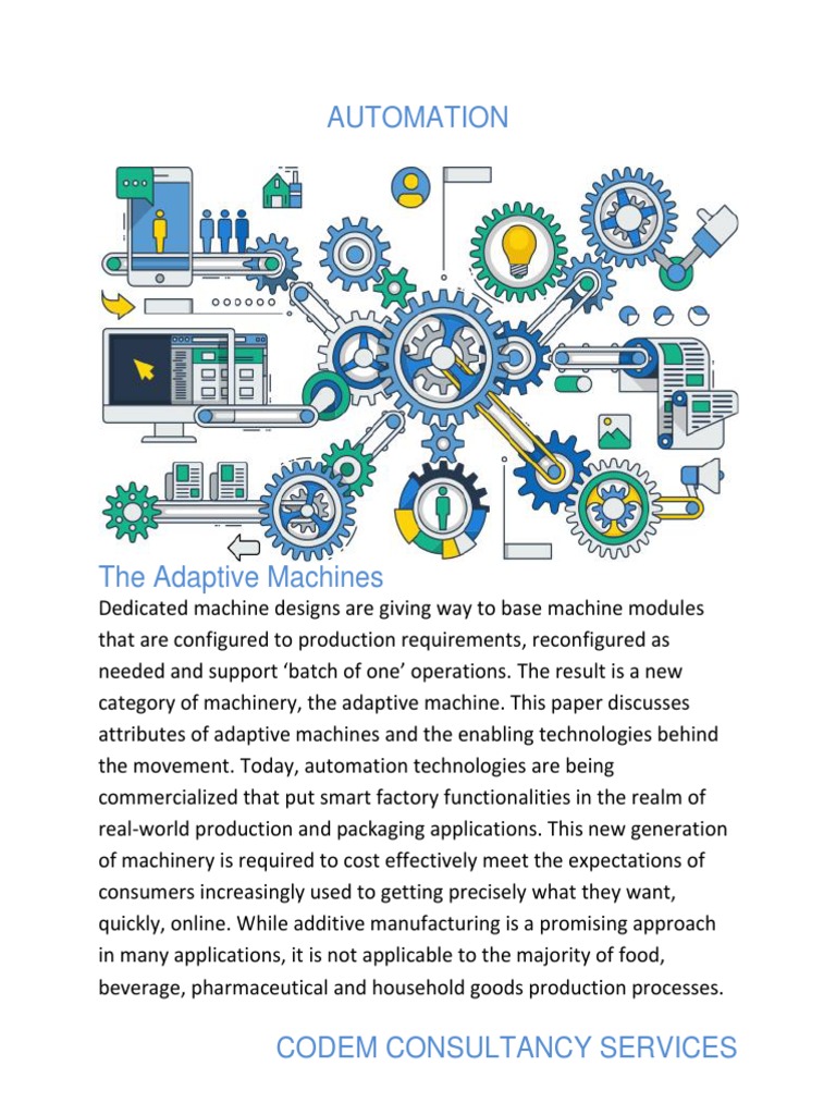 Adaptive Machines: Revolutionizing Automation | PDF | Automation ...