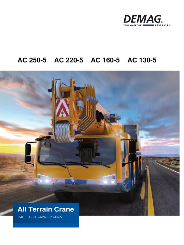 Demag 5 Axle Family 1.3 | PDF | Mechanical Engineering | Machines