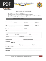 BHPC Renewal Form | PDF | Travel Visa | Government And Personhood
