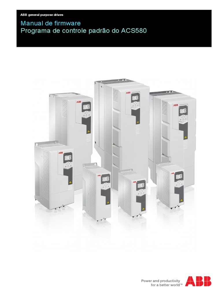 Manual Acs580 FW (PT) | PDF | Entrada/Saída | Rede elétrica
