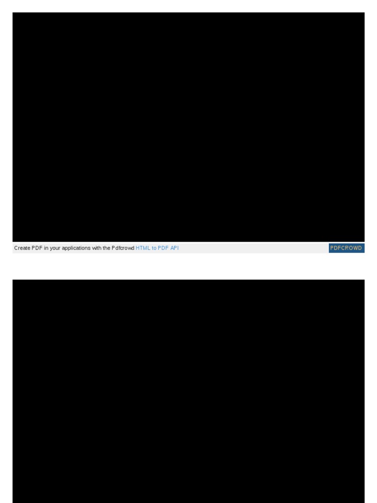 Create PDF in Your Applications With The Pdfcrowd: HTML To PDF Api | PDF