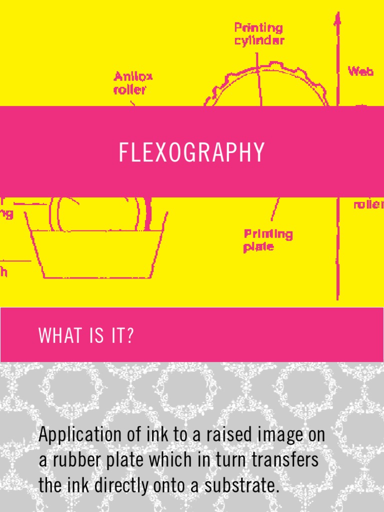 Flexography: The Process of Printing on Raised Surfaces | PDF ...